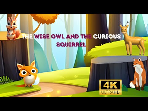 The Wise Owl and The Curious Squirrel #kidsvideo #kidstv #kids #animalstories