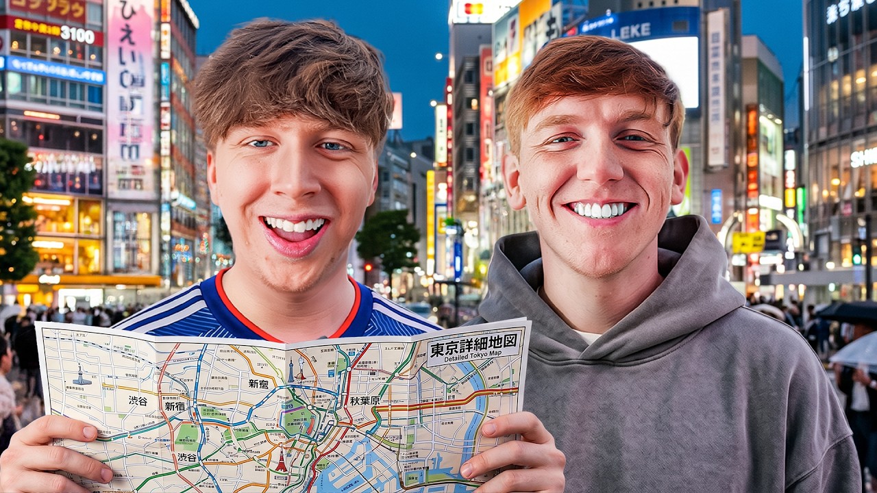 Exploring Tokyo With AngryGinge! (DAY ONE)