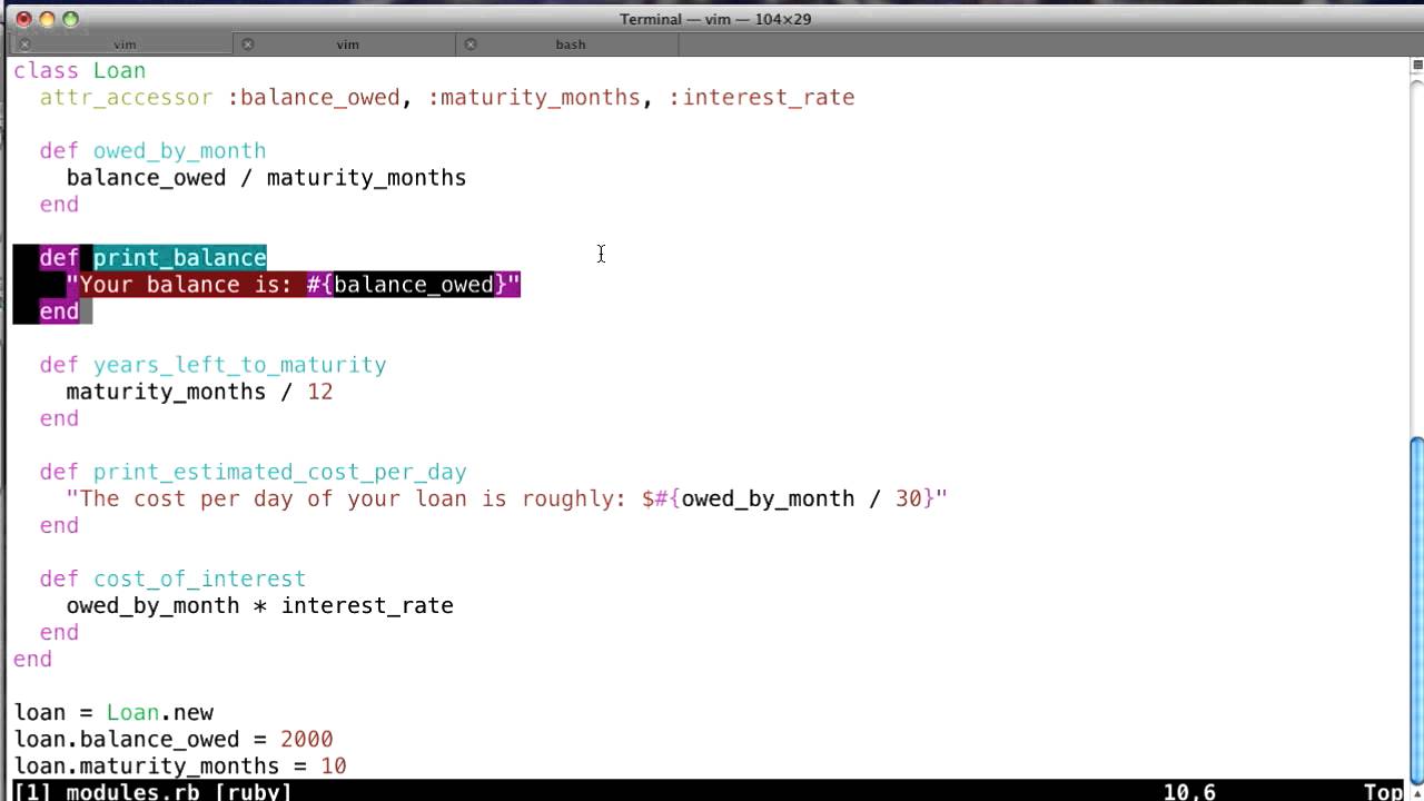 Ruby Tutorial on Modules - Part 2