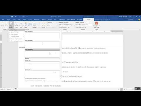 APA Formatting in Word Part 2 - Headers and Page #s
