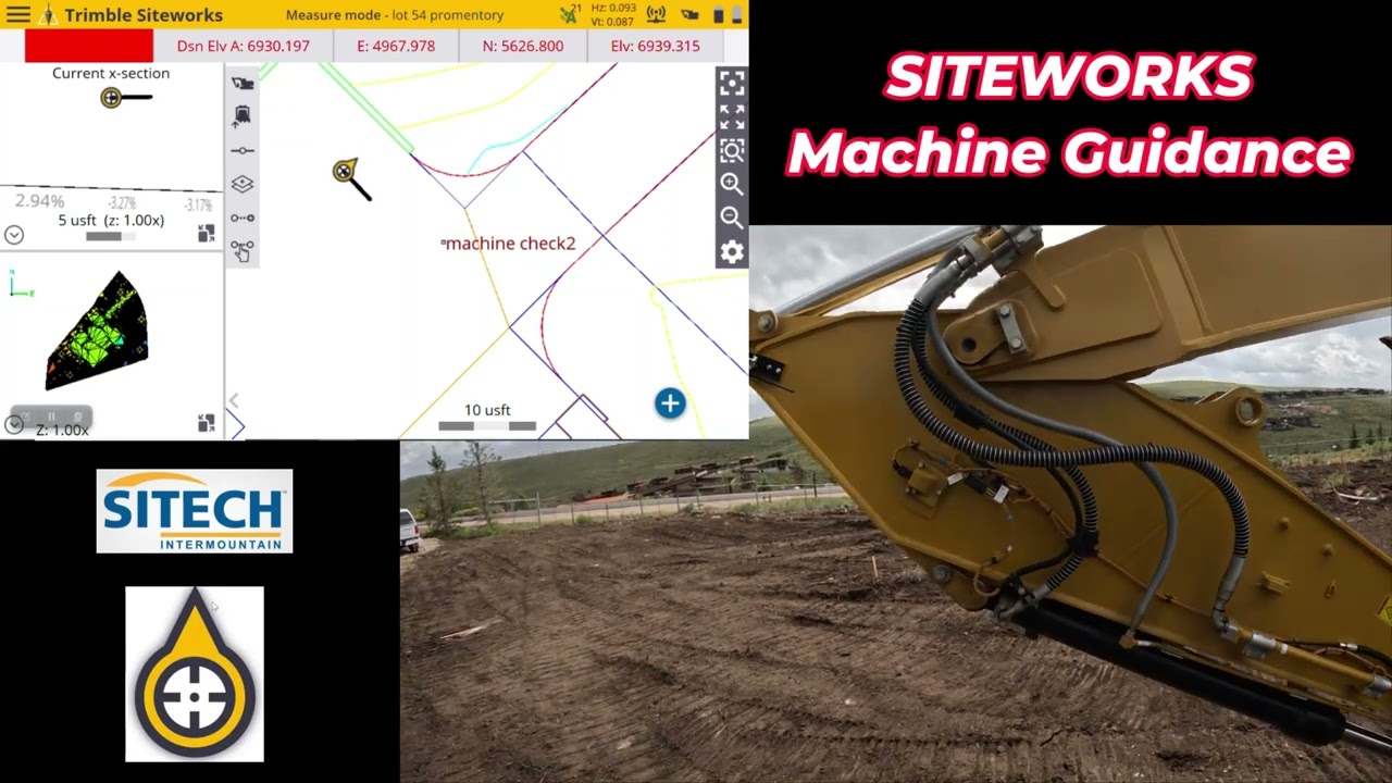 Siteworks Machine Guidance How it works Part 2