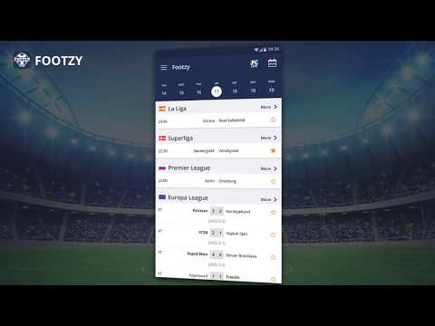 Footzy = Football Live Score