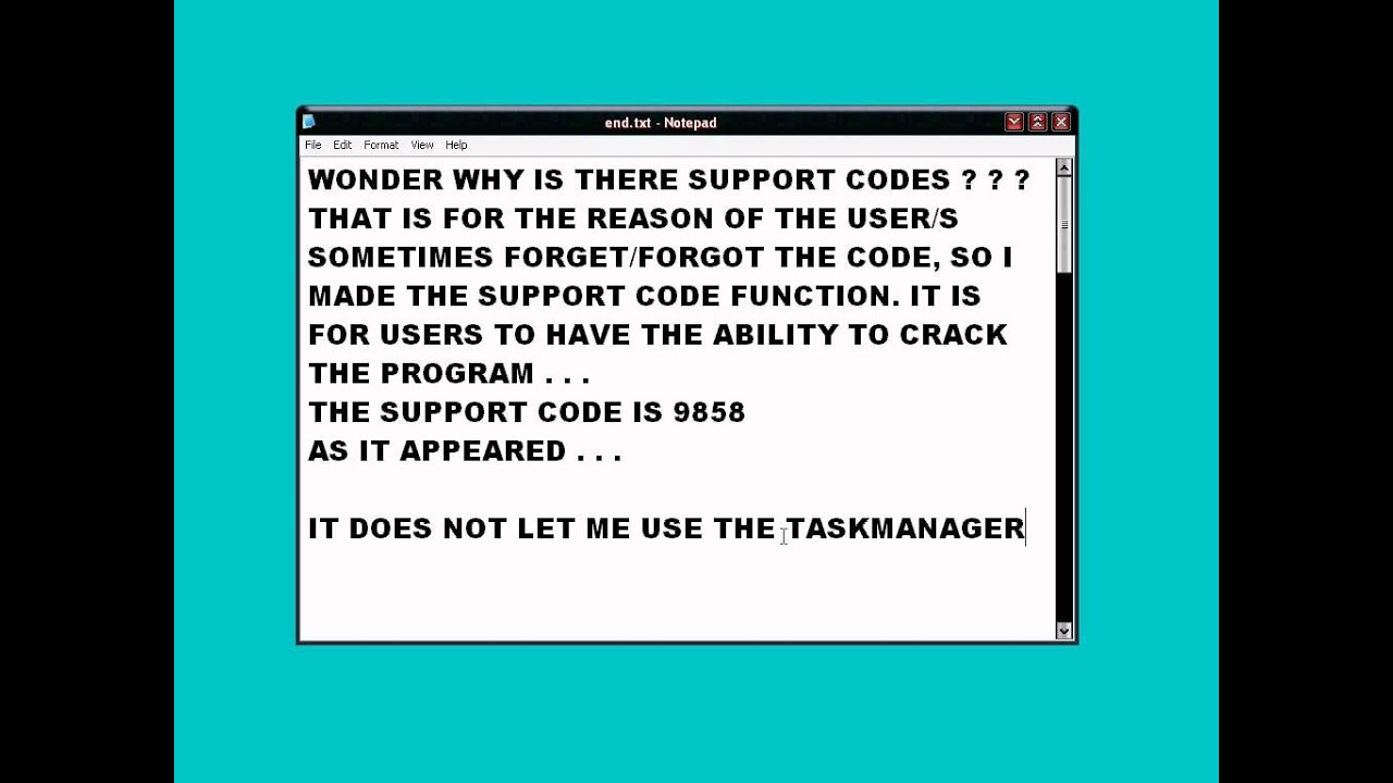 Visual Basic 6.0 : Encryption Program