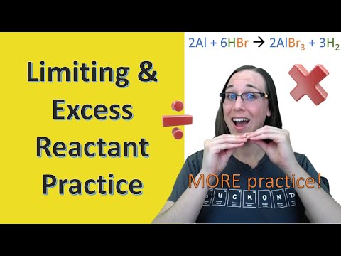 Limiting Reactant & Excess Reactant Practice Problems (52)