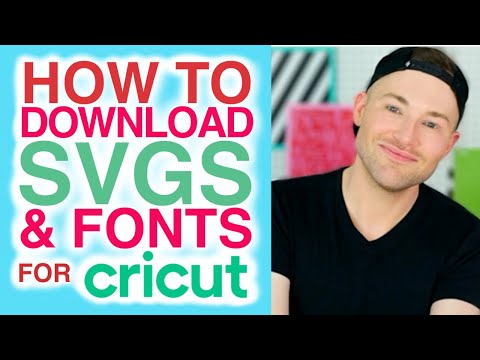 Download and Install SVG's or Fonts on Your Computer or iPad for Cricut Design Space
