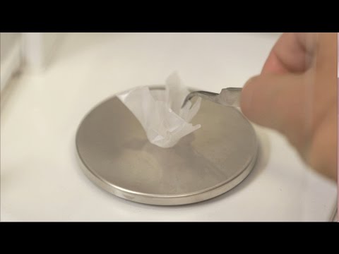 Sample preparation with nitrogen free paper for rapid N exceed®