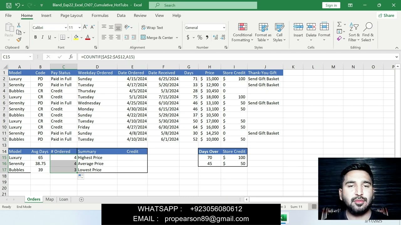 Exp22_Excel_Ch07_Cum_HotTubs_Instructions.docx/Complete steps 1-24/@BusinessComputerApplication