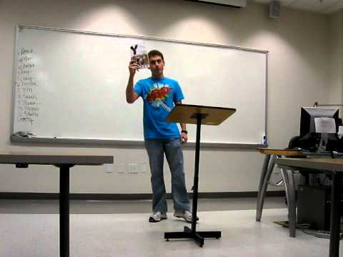 The Comic Book Speech