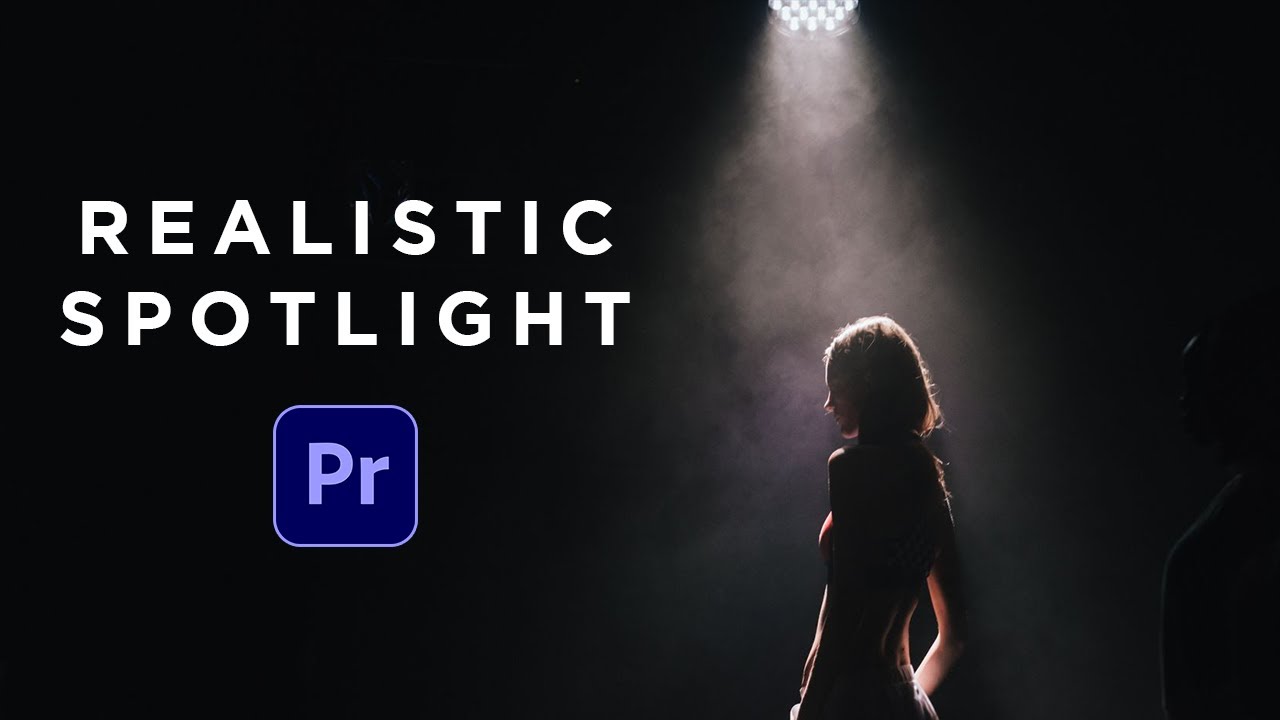 Realistic Spotlight Effect in Premiere Pro | Tutorial for beginner