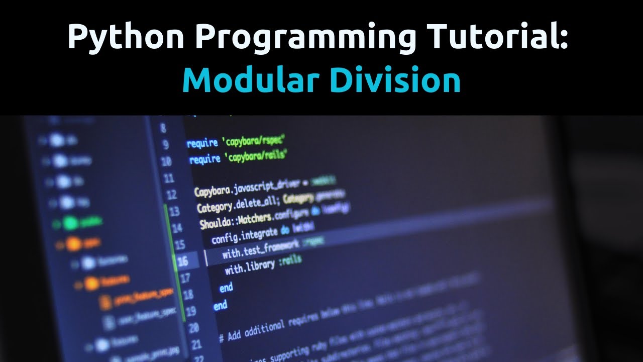 Python Tutorial: Modular Division