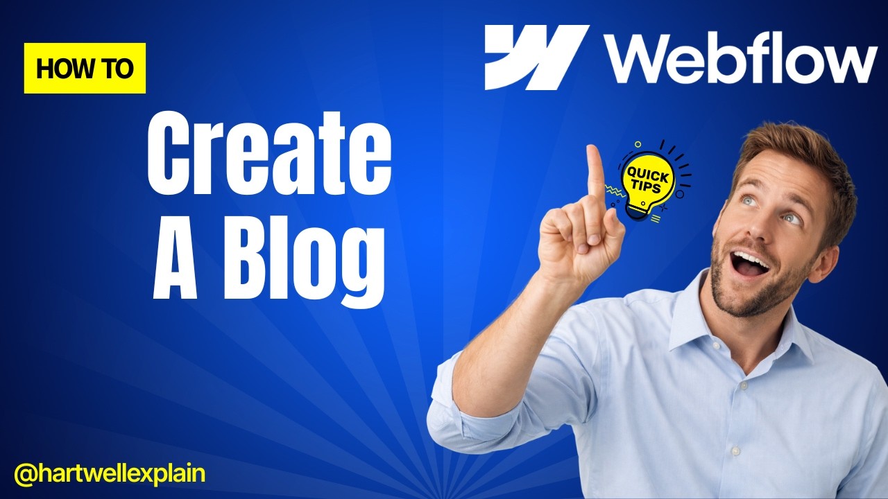 How to Create a Blog With Webflow
