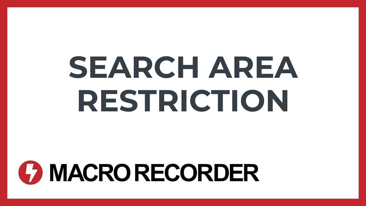 Macro Recorder to wait for a change on the desktop or to capture a screen region