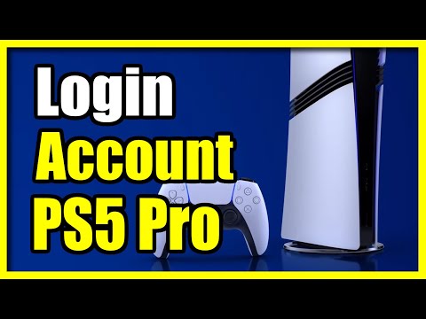 How to Login to your PS5 PRO with Account (Easy Method)