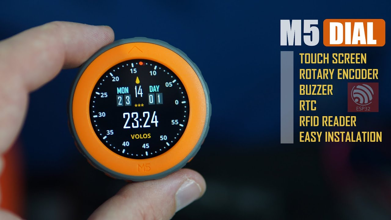 Having fun with M5Dial - New ESP32 device from M5Stack
