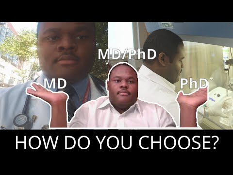 MD Vs. MD/PhD Vs. PhD | Which Path to Take? | Why I Decided MD/PhD
