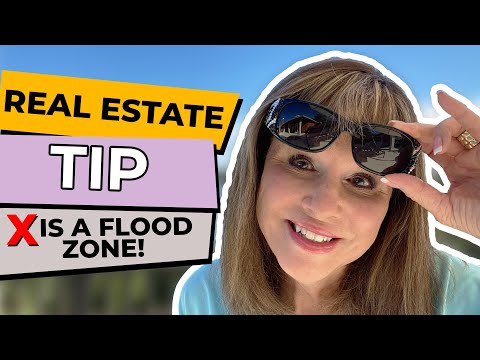 Real Estate Tip - X is a flood zone