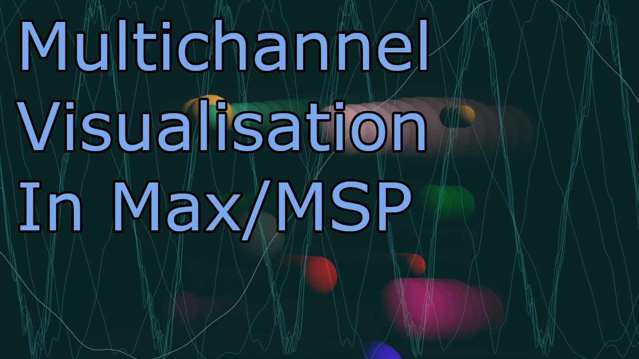 Multichannel Visualisation - Max/MSP Tutorial