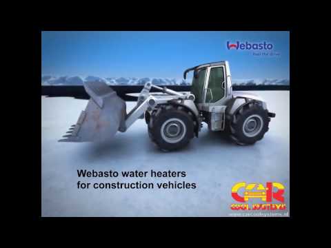 WEBASTO Water Heaters for contruction vehicles