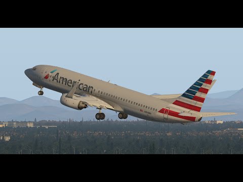 American Airlines Boeing 737-800 Spectacular Takeoff from Phoenix [X-Plane 11]