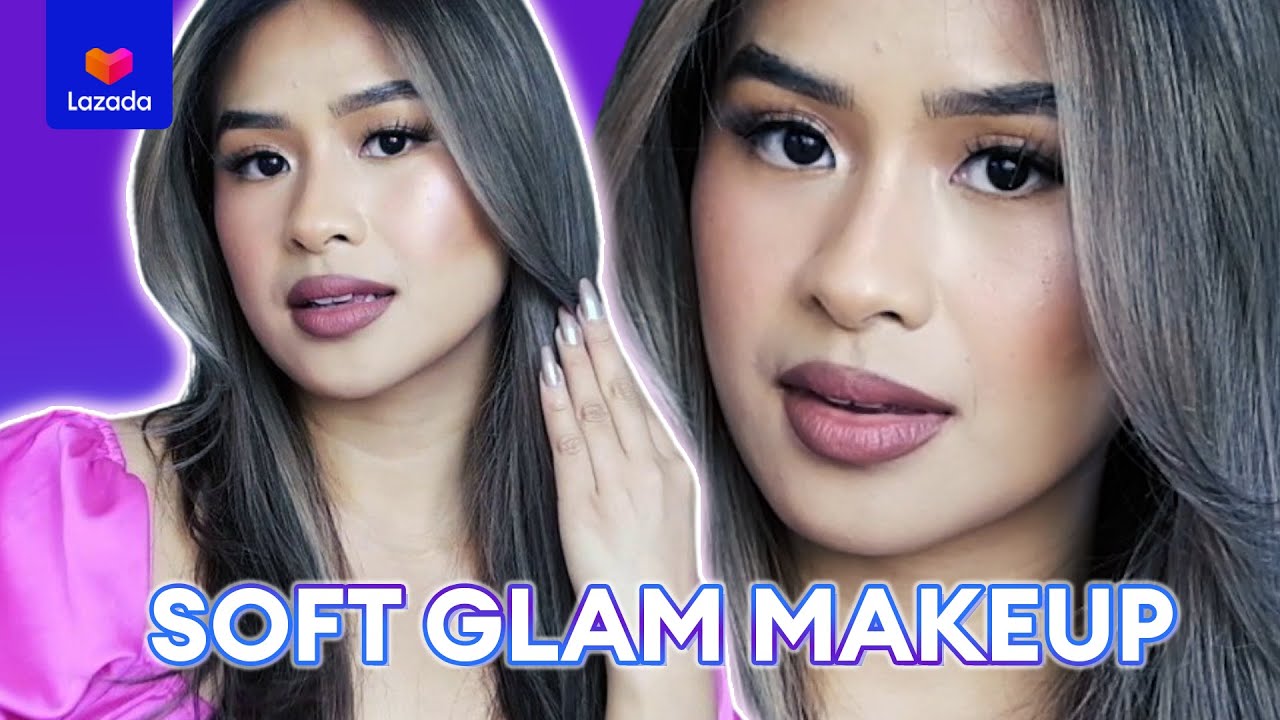 Easy Soft Glam Makeup Tutorial by Marj Maroket + Giveaway │ Lazada Philippines