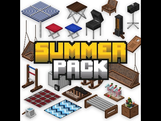 Summer Furniture Volume 2 Minecraft Texture Pack