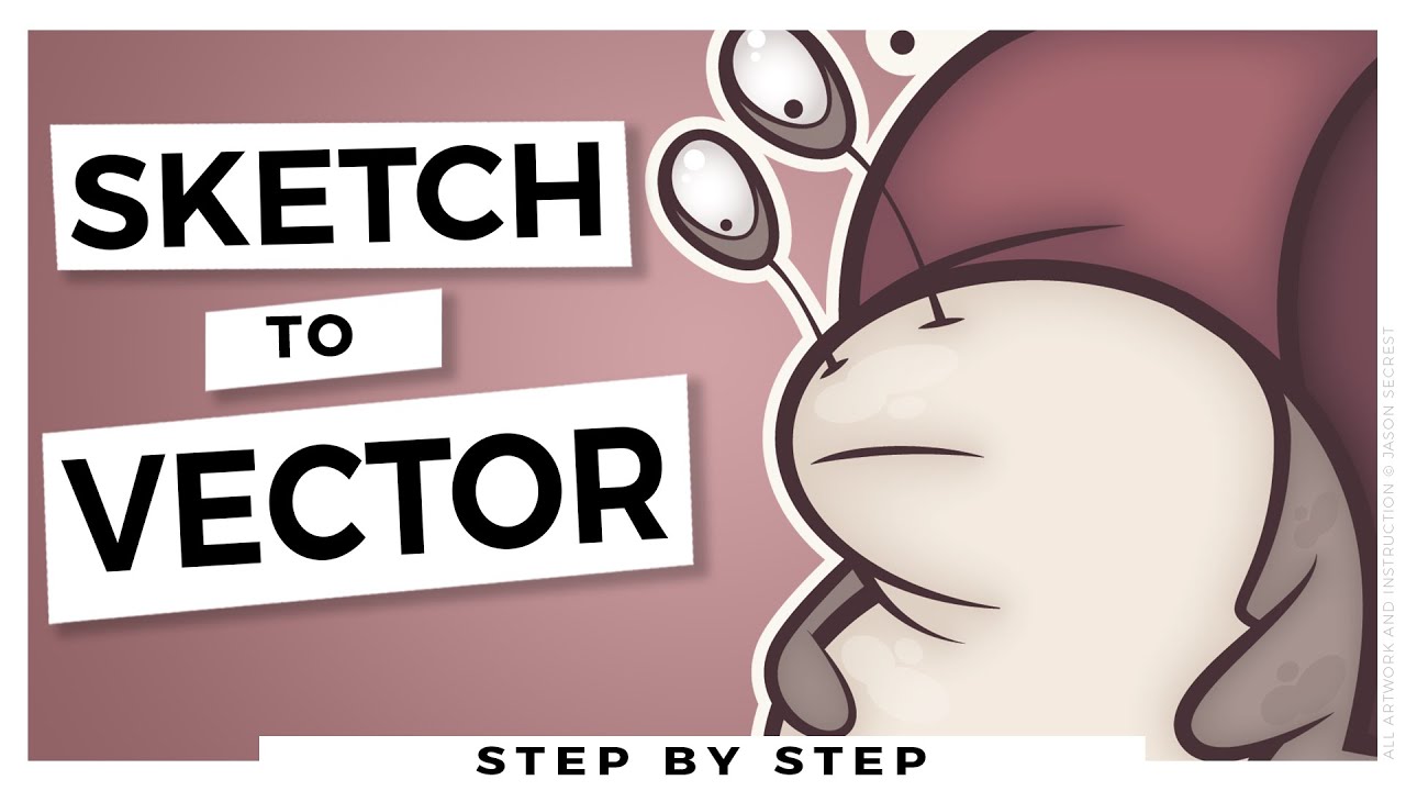 Easy Adobe Illustrator Tutorial: From Sketch to Vector