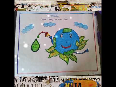 poster making on fossil fuels ⛽