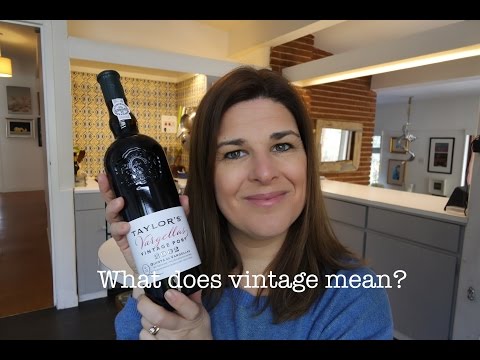 Wine: What Does Vintage Mean? // Helen McGinn