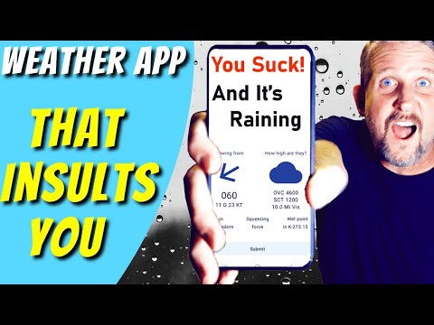 Aviation weather APP with a twist. METAR AF