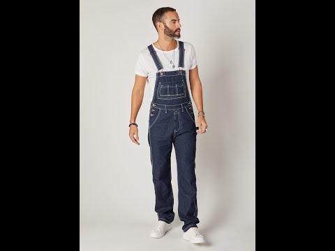 Maddox Relaxed Fit Dungarees for Men