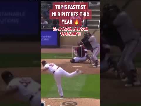 Top 5 FASTEST pitches of 2023🔥