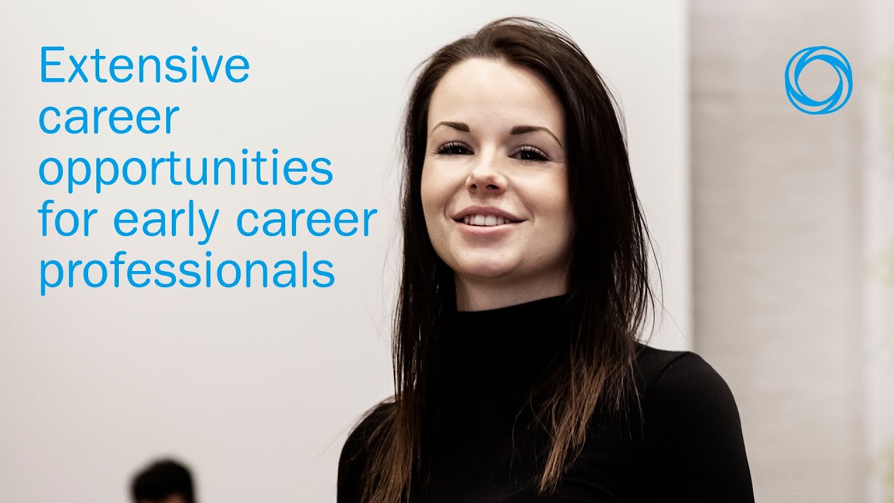 Extensive career opportunities for early career professionals