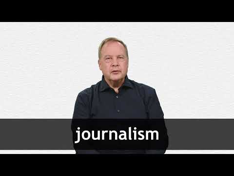 JOURNALISM definition and meaning | Collins English Dictionary