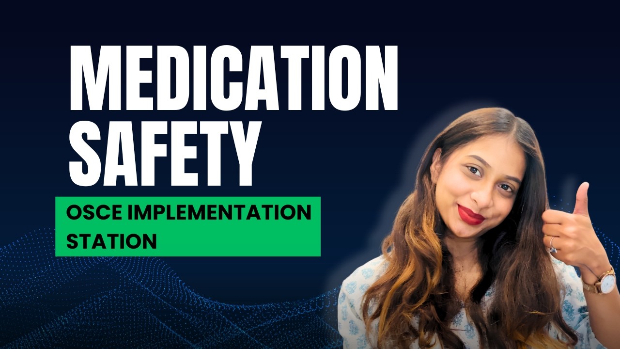 Medication Safety in OSCE Implementation Station | Avoid Common Dosage Mistakes #mentormerlin