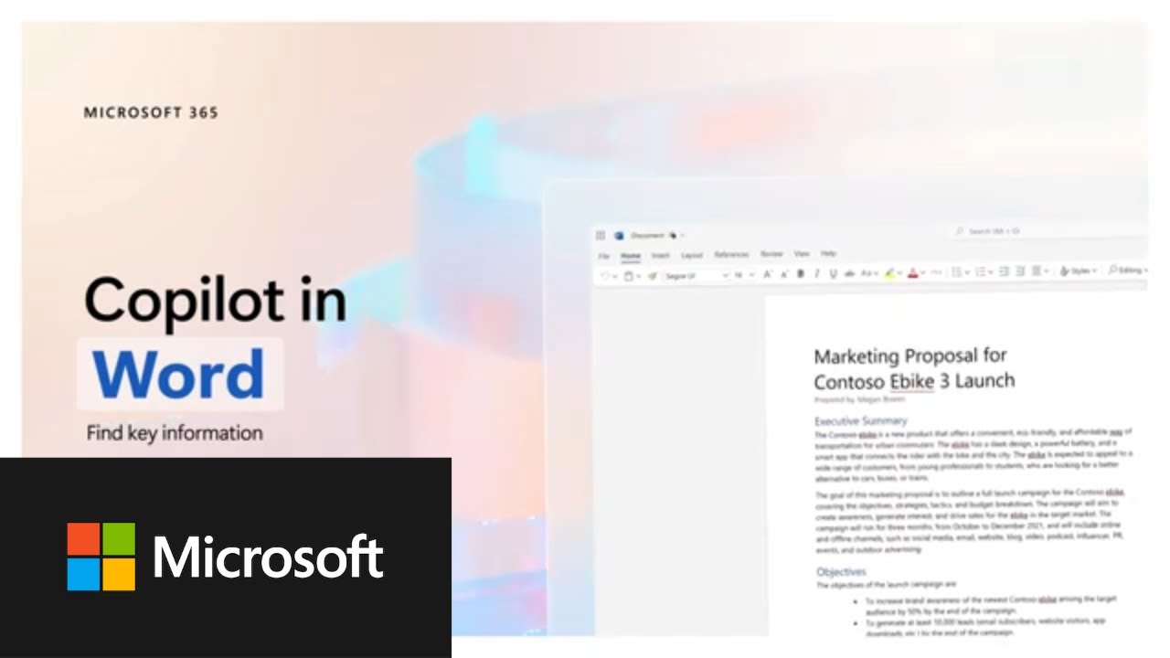 Locate Key Information Using Copilot in Word Feature