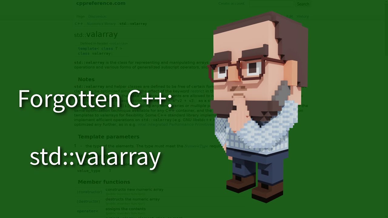 C++ Weekly - Ep 367 - Forgotten C++: std::valarray