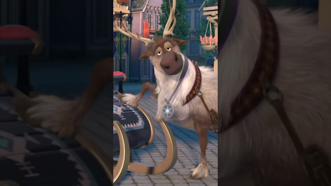 Sven Is Actually A Female in Frozen #shorts #disney #frozen