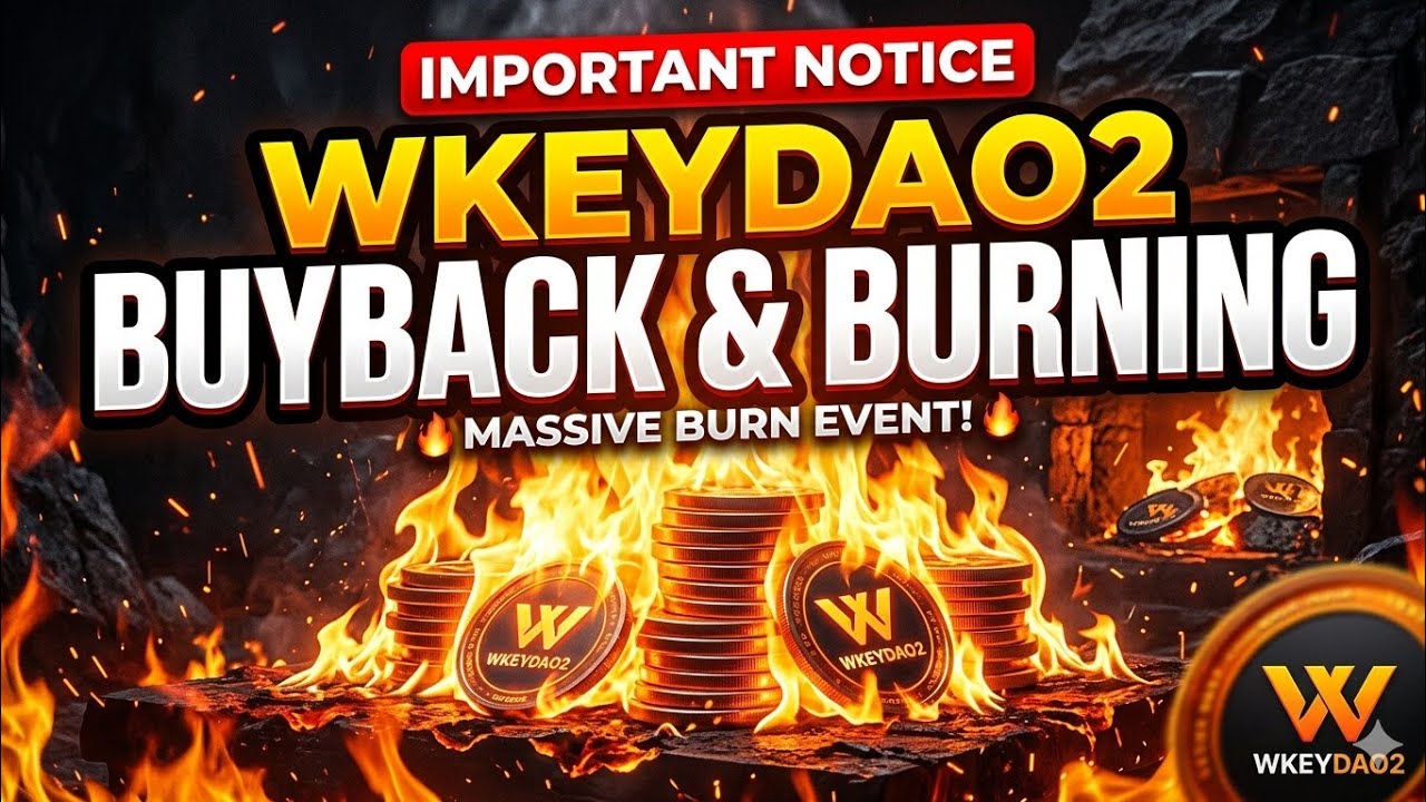 WkeyDAO2 Buyback and Burn Event: What You Need to Know! 🔥
