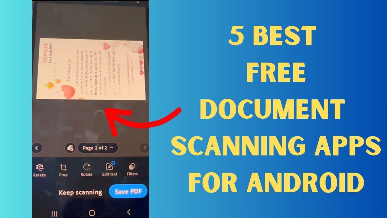 5 Best Free Document Scanning Apps for Android (PDF & JPEG)