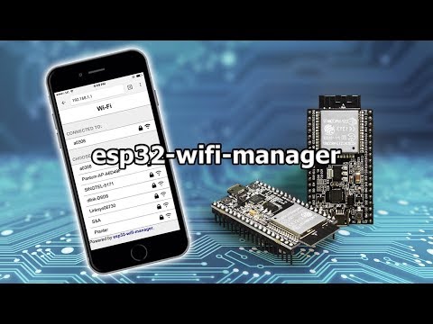 esp32 wifi manager quick demo