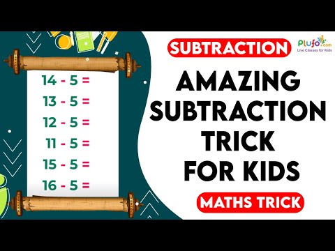 Amazing Subtraction Trick for Kids - Math Trick #math #trick #subtraction #kids #shorts