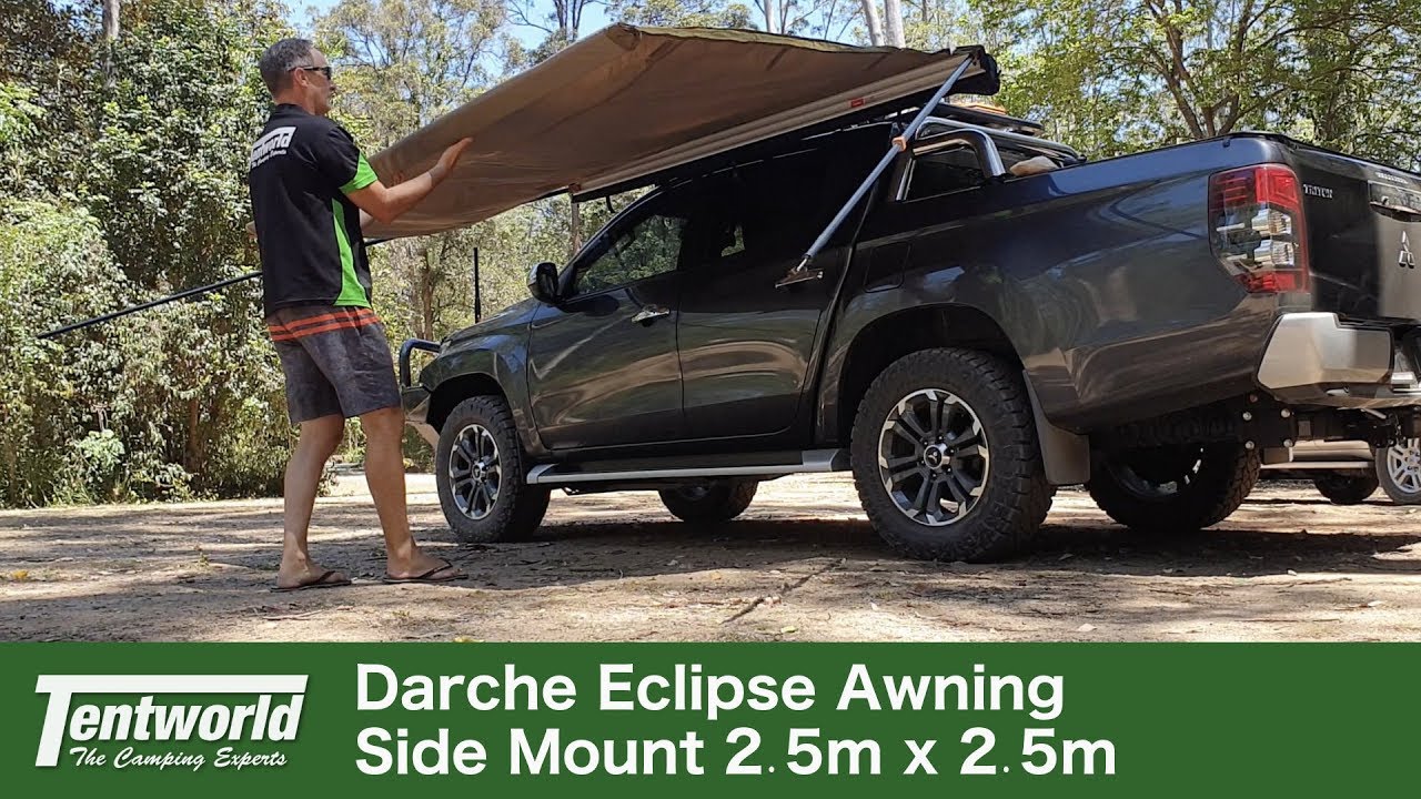 Darche Eclipse Side Awning 2.5 x 2.5m Demonstration, Features & Specs Uncovered + Review