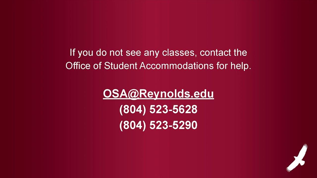 Requesting Accommodation Letters