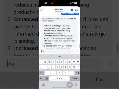 How to use Meta AI (educational purpose only)