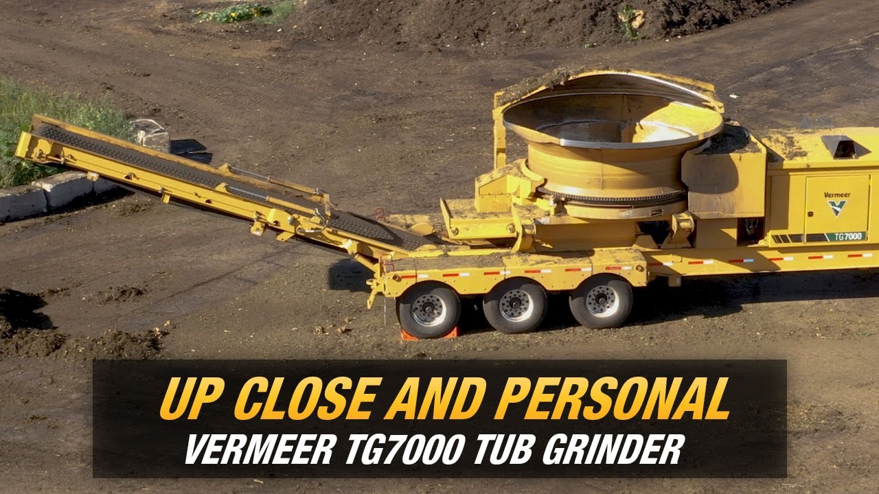 Walkaround of the TG7000 tub grinder | Vermeer