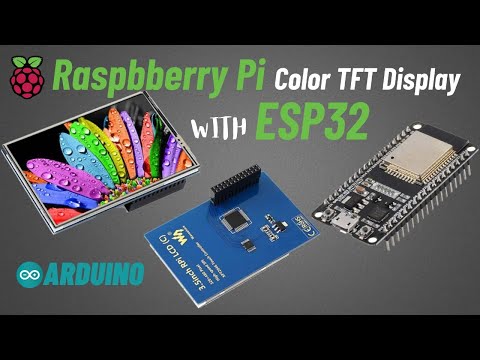 How to use 3.5 inch Raspberry Pi Color TFT Display (ILI9486) with ESP32 | Example Code