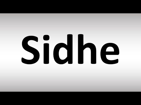 How to Pronounce Sidhe