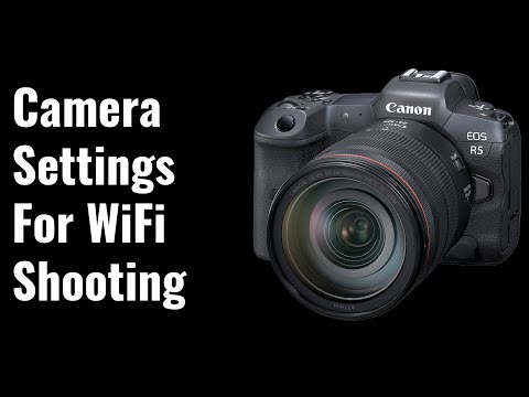 Canon R5: Wi-Fi remote shooting (4147C002)