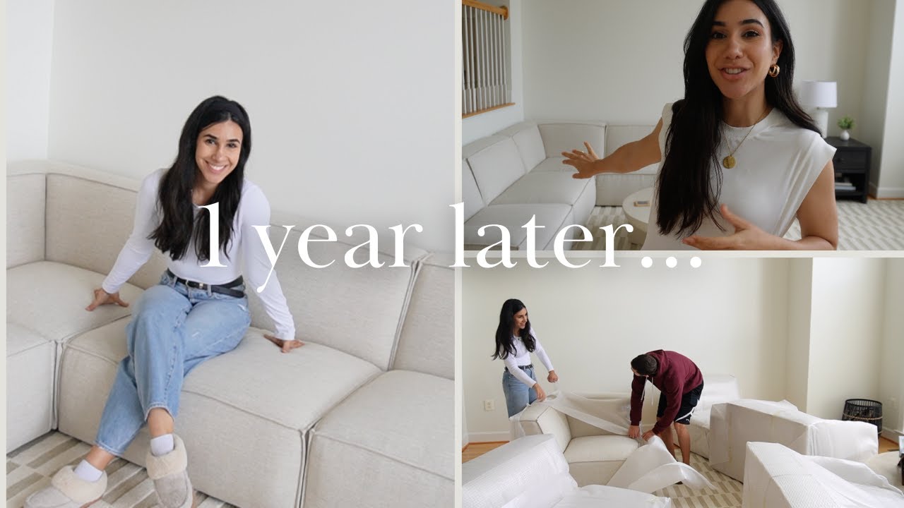 1 year ✨brutally honest✨ review update | Castlery Modular Sofa