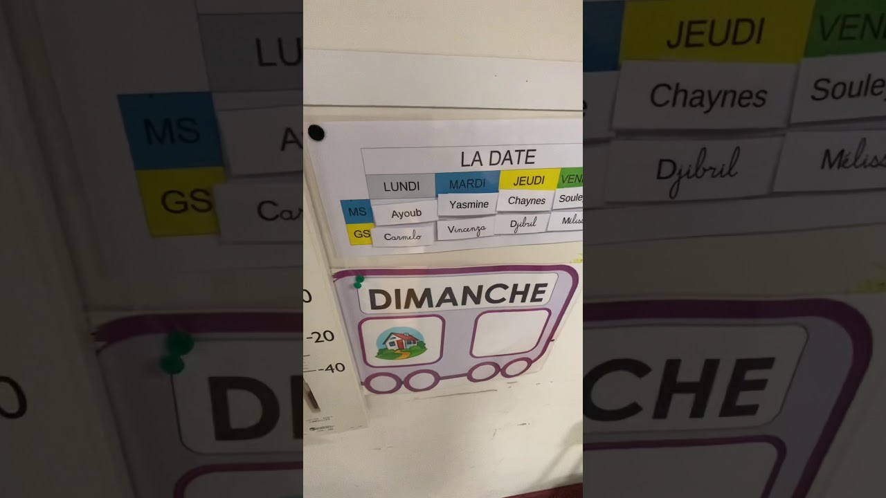 Le rituel de la date MS GS